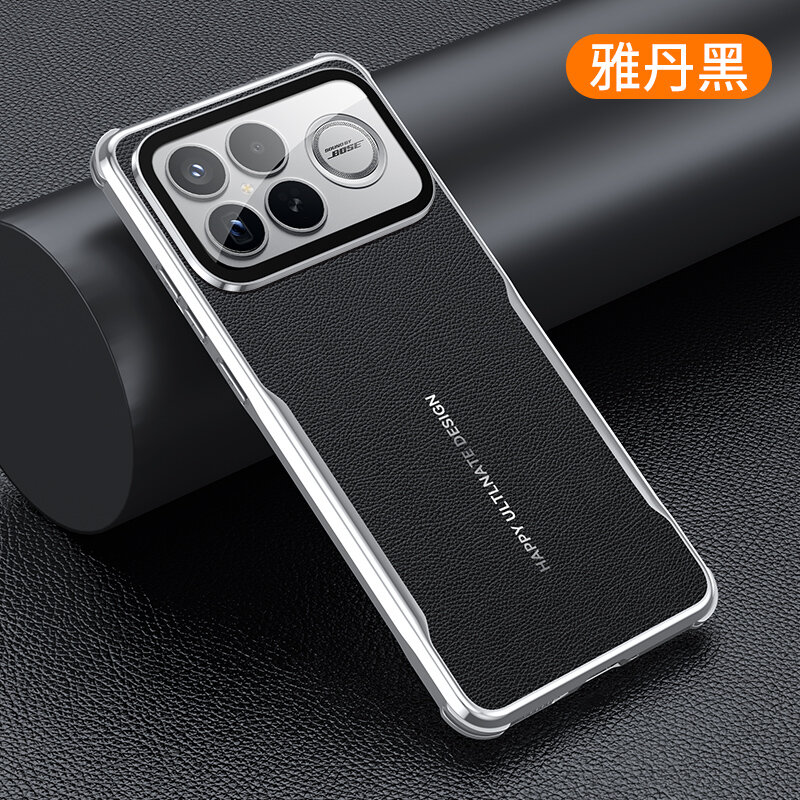 Чехол Для Poco F8 Ultra/Сяоми Поко F8 ультра, soft touch, чехол-кардиомонитор, искусственная кожа, поликарбонат (PC), защита камеры, ударопрочный, усиленные углы, Xiaomi, Poco F8 Ultra, black,