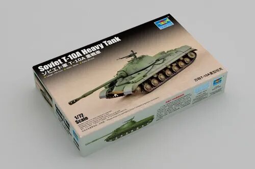 Trumpeter 07153 1:72 Модель советского тяжелого танка Т-10А в масштабе 1:72 Танки