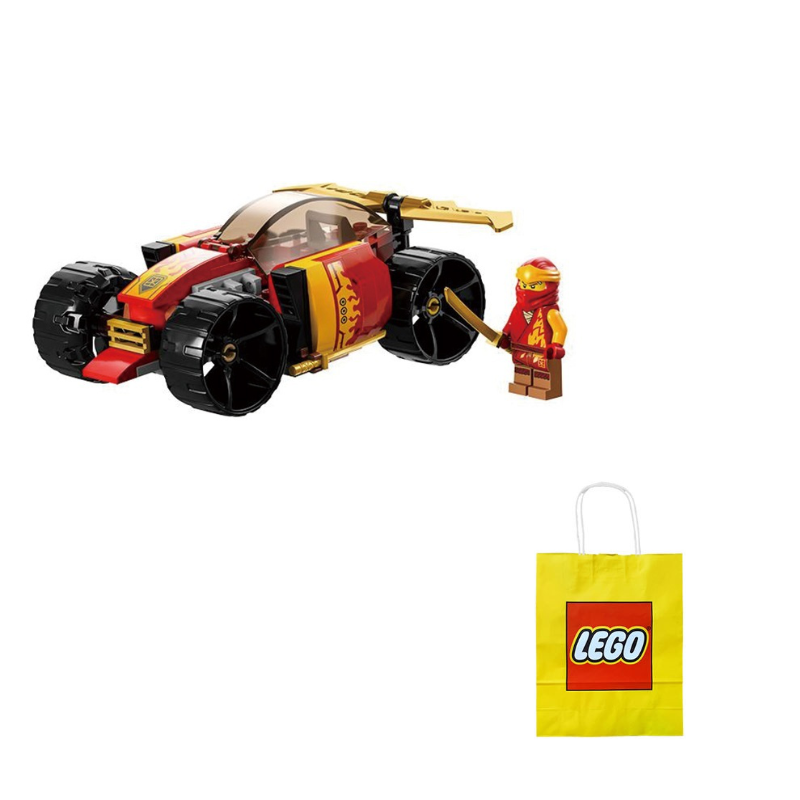 Конструктор LEGO Kai's Dazzling Racing EVO, 300 деталей