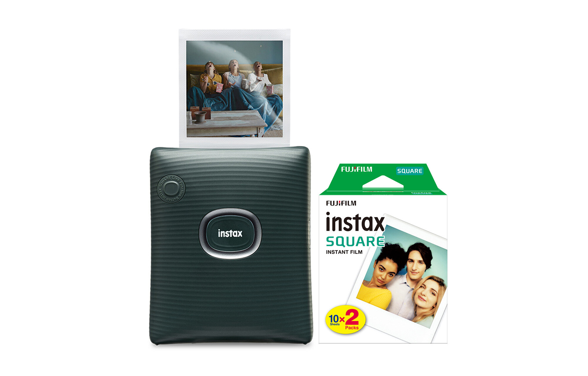 Принтер мгновенных фотографий унисекс FUJIFILM Instax SQUARE Link для смартфона