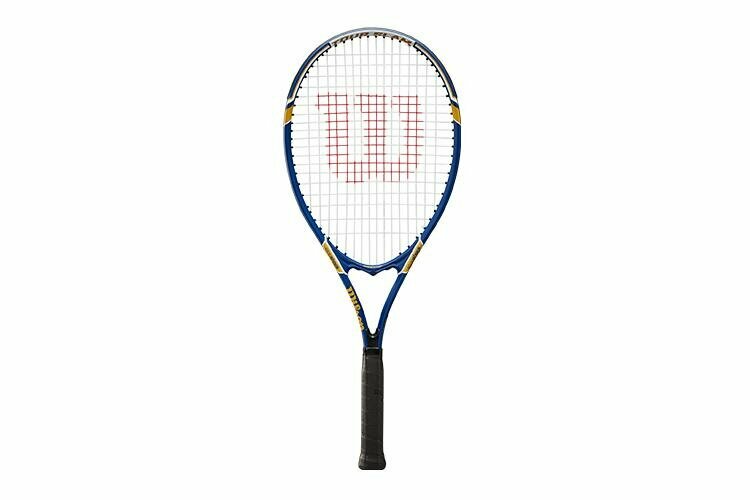 Теннисная ракетка унисекс Wilson TOUR SLAM WRO61810U, темно-синяя, 110 кв. дюймов, 326 г
