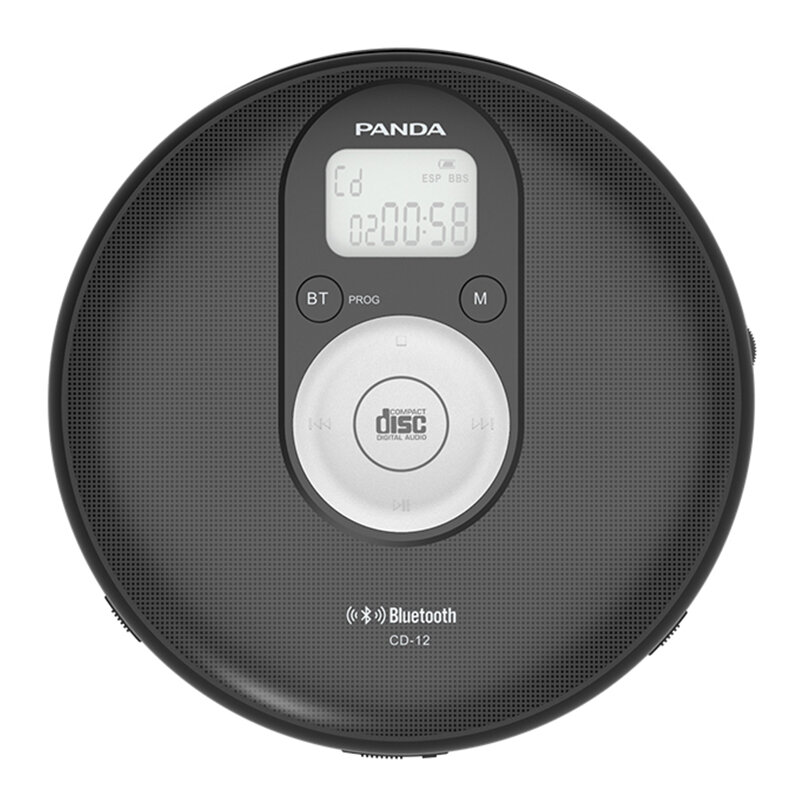CD-плееры PANDA черные, 6610164, компактный дизайн, высокое качество звука