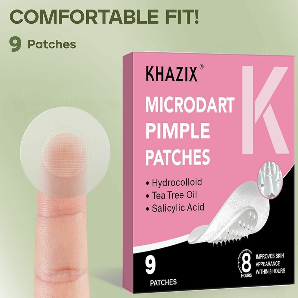 9шт Патчи с микроиглами от акне