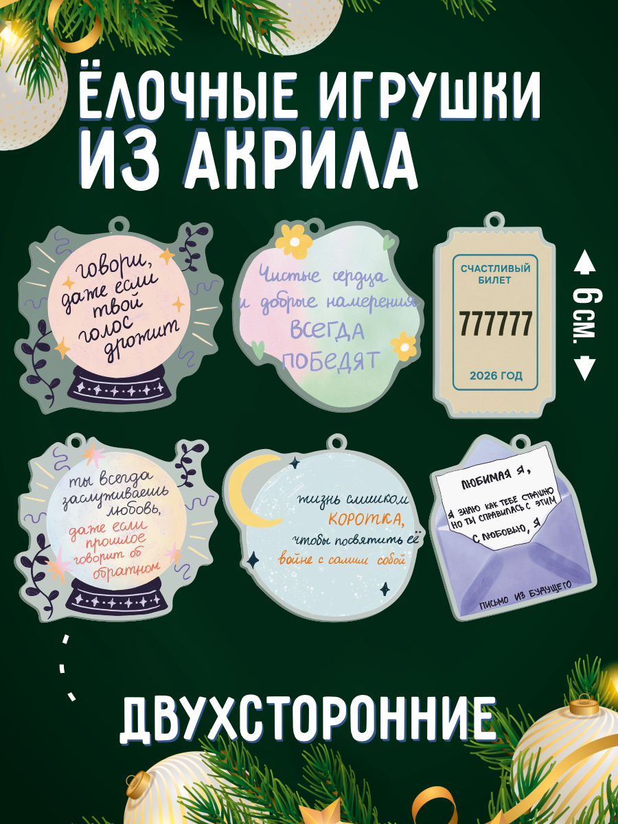 Елочные игрушки желания мотивация