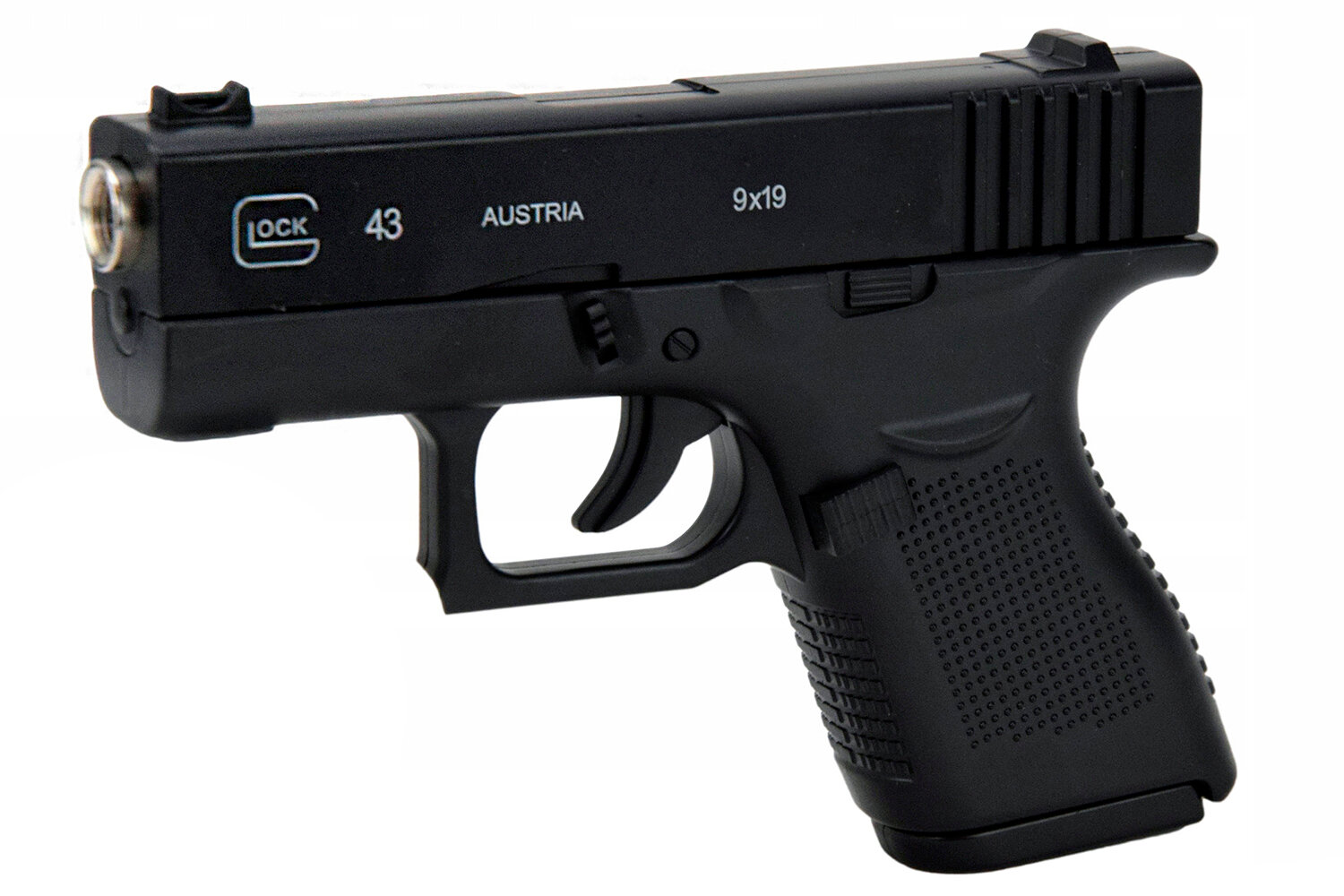Пистолет металлический C.43 Glock-43 Austria 9х19, калибр 6 мм (без упаковки)