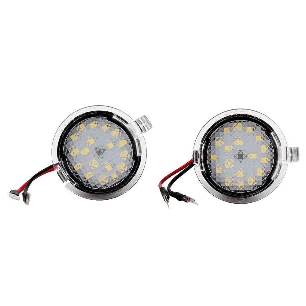 Side Under Mirror Puddle Light, High-power Smd LED Easy To Install Professional Manufacturing 2Pcs Light for MK5 2015-2017