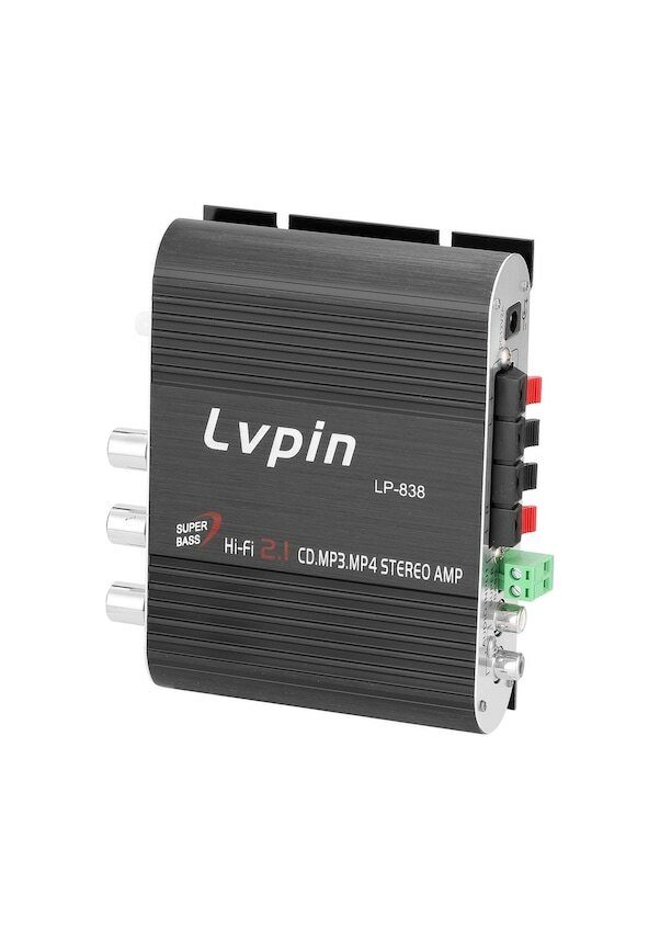 Усилитель сабвуфера 2.1 канал lvpin838 усилитель аудио высокой четкости LP-838 аудио