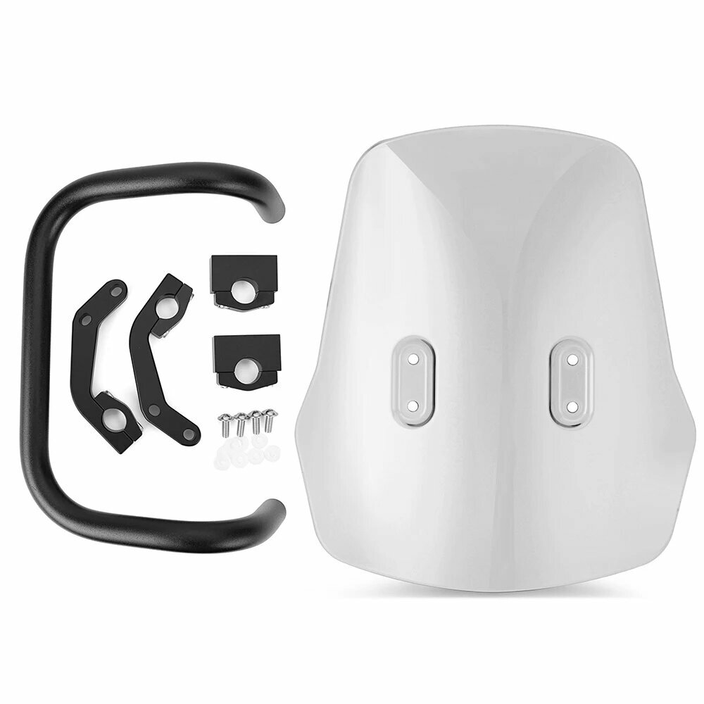 Лобовое стекло мотоцикла для Honda CRF250L/S CRF250M CRF300L, уличный велосипед для Honda CRF 250L 250M 300L 2021 2022 2023, Белый