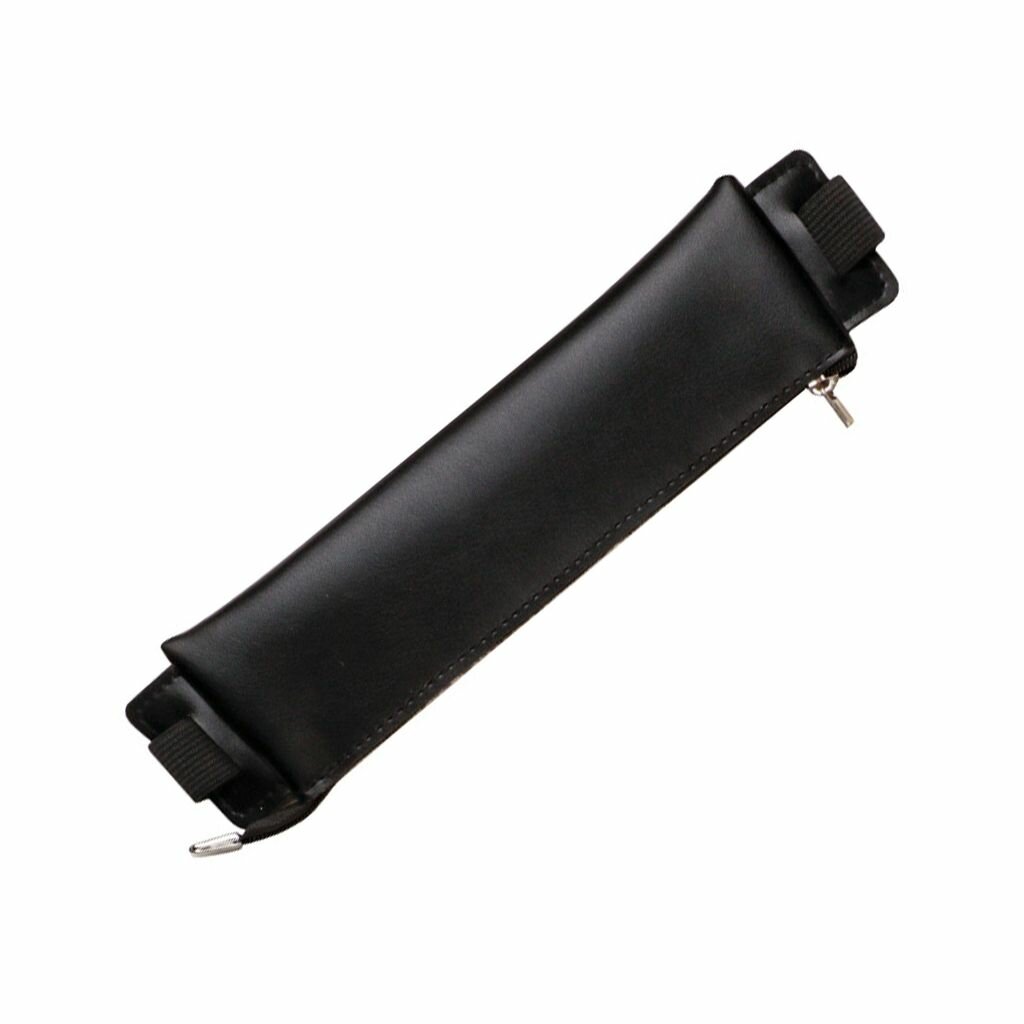 Держатель для ручек из искусственной кожи, чехол карандашей на молнии с резинками блокнотов-планировщиков и журналов