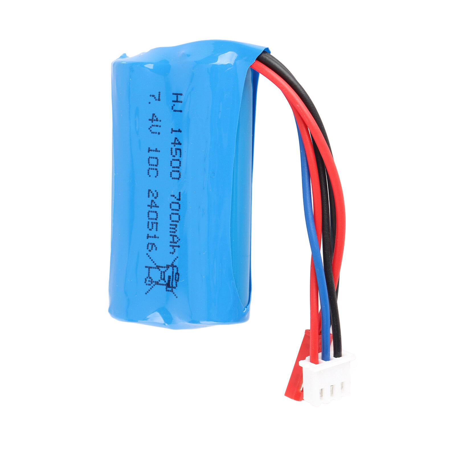 7,4 В 700 мАч аккумуляторной батареи с аккумулятором jst rc для осевого SCX24 1/24 RC.