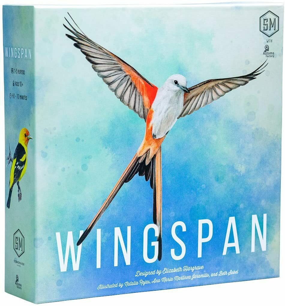 Wavelength Wingspan (Hummingbird Wavelength - All English - Family Party Board Game, Card Game)