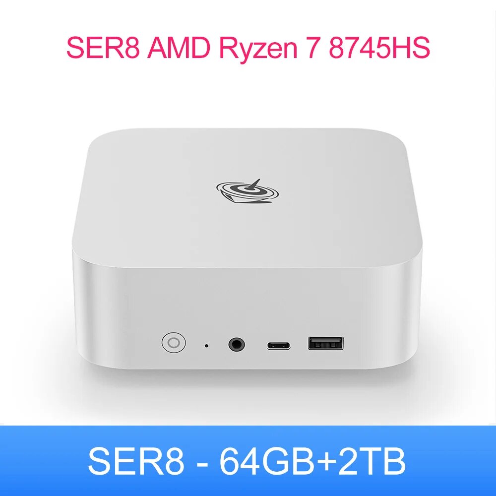 Мини-ПК Beelink SER8 AMD Ryzen 7 8745HS