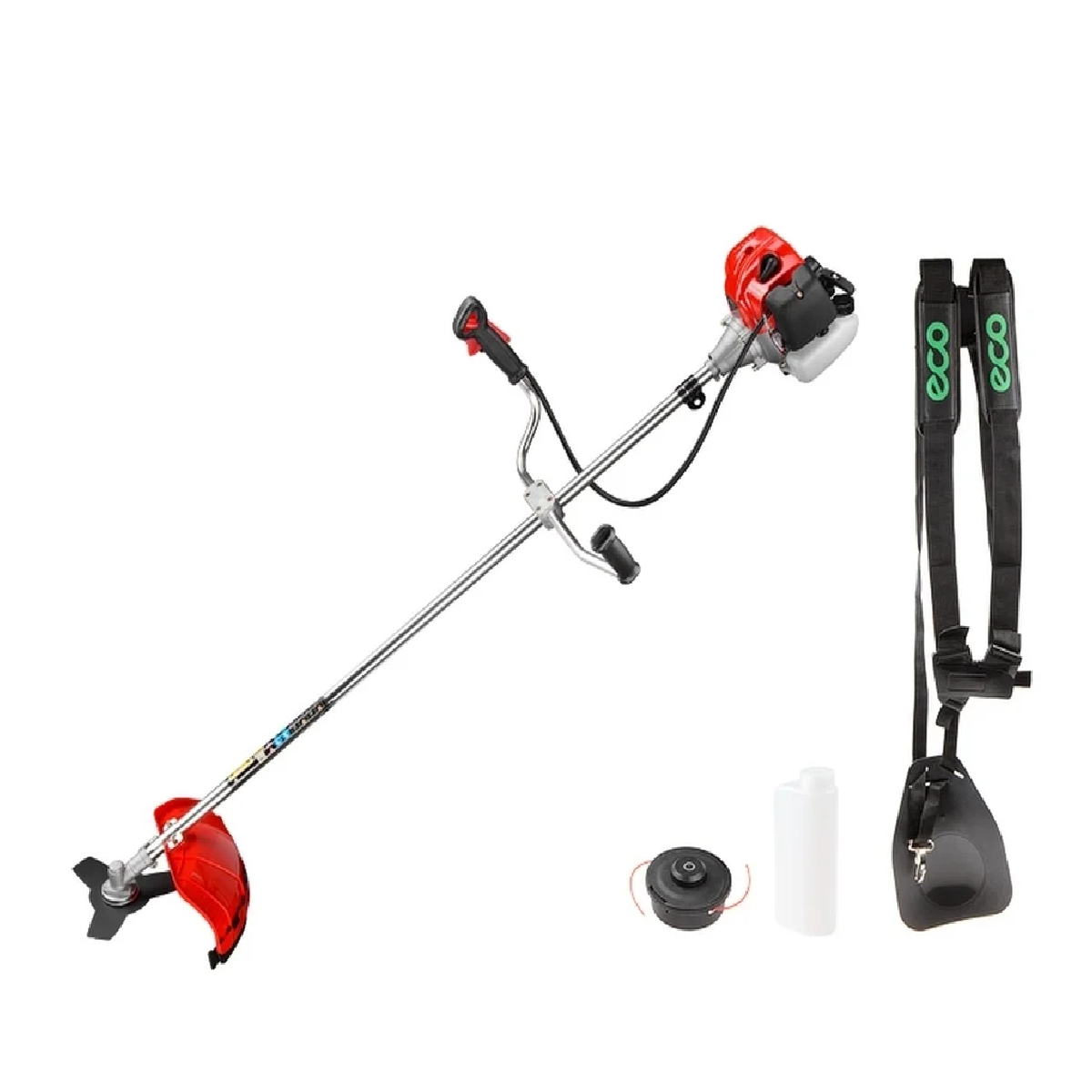 Триммер бензиновый (бензокоса) Eco GTP-145N, 9000 об/мин, красный