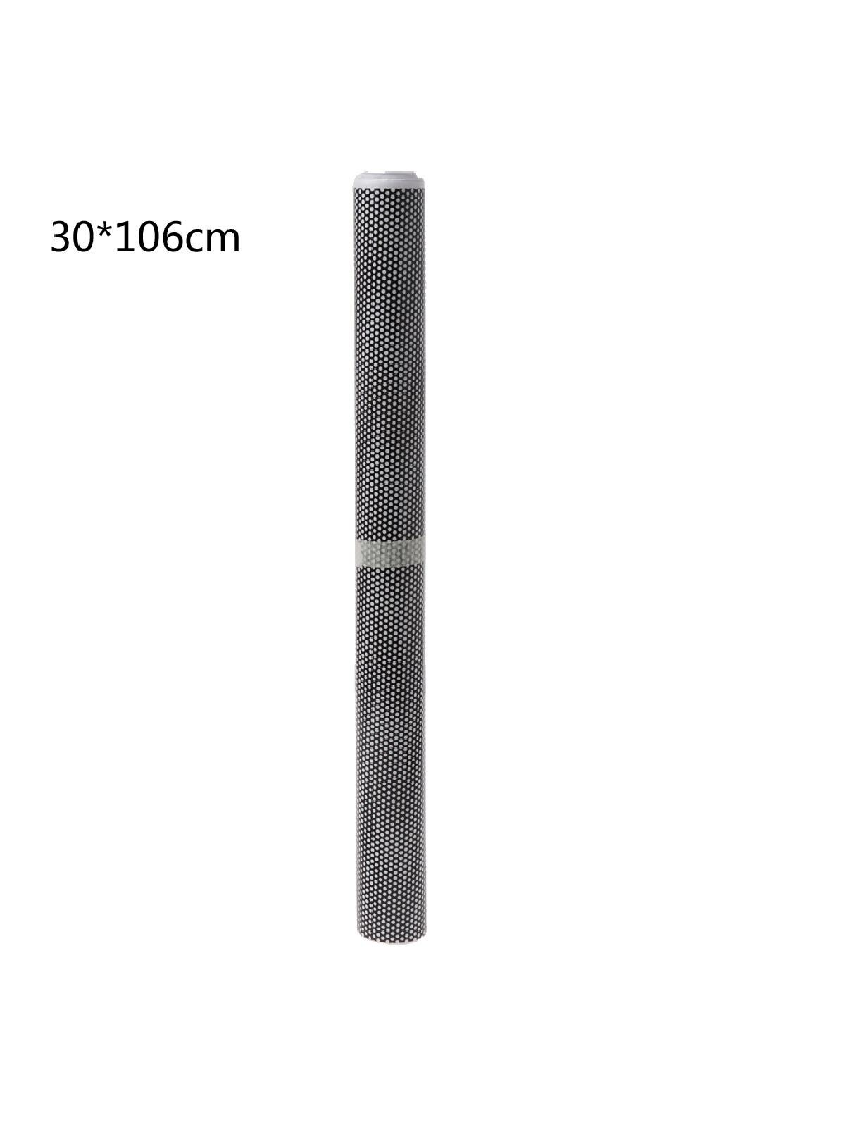 Автомобильная черная полая пленка для капота передних и задних фар 30*106 см