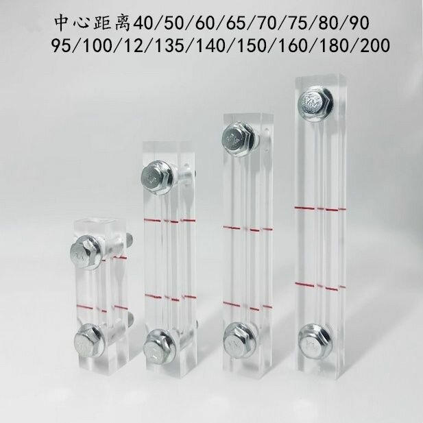 Винтовой указатель уровня масла, смотровое стекло уровня масла для воздушного компрессора, зеркало для наблюдения за маслом в компрессоре, удлиненный индикатор уровня масла, масляный щуп с центральным отверстием, указатель уровня масла.