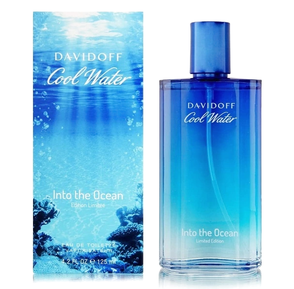Davidoff Cool Water Man Into The Ocean 125 мл - аромат для мужчин / Инту Зе Оушен