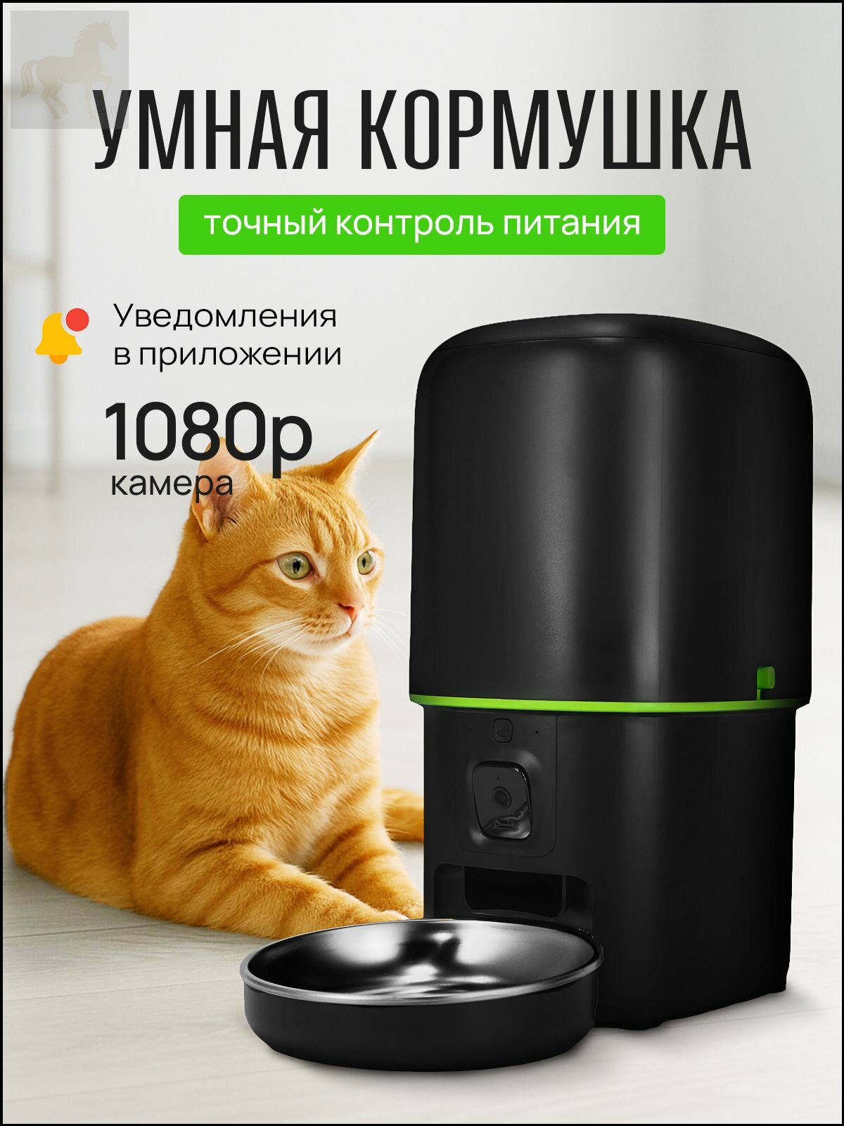 Бестселлер: WiFi кормушка с камерой для автоматического питания собак и кошек