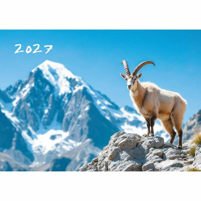 Календарь квартальный настенный трехблочный . 2027 год. 300 х 210 . ( Квадра )