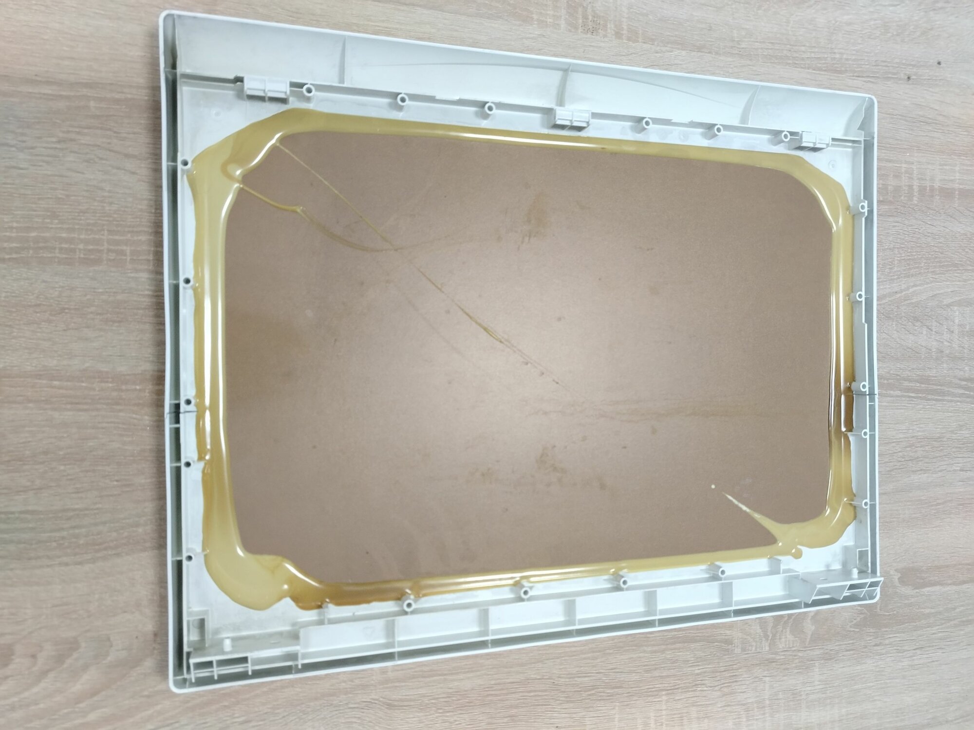Верхняя крышка для стиральной машины Beko 280426-2. Товар уцененный.