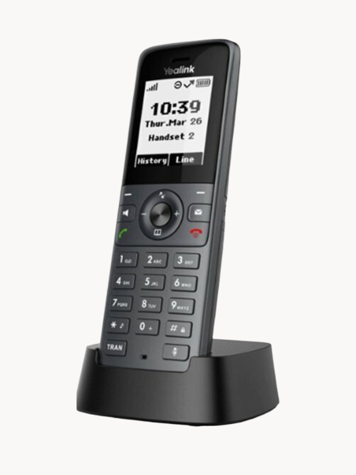 Беспроводная телефонная IP DECT-трубка Yealink W71H