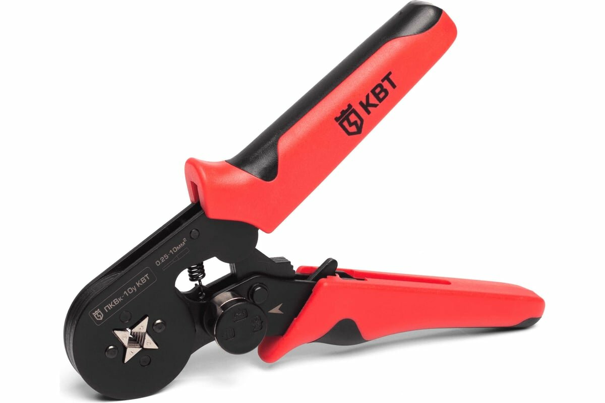КВТ ПКВк-10у пресс-клещи 78863 для обжима медных и стальных труб, монтажный инструмент