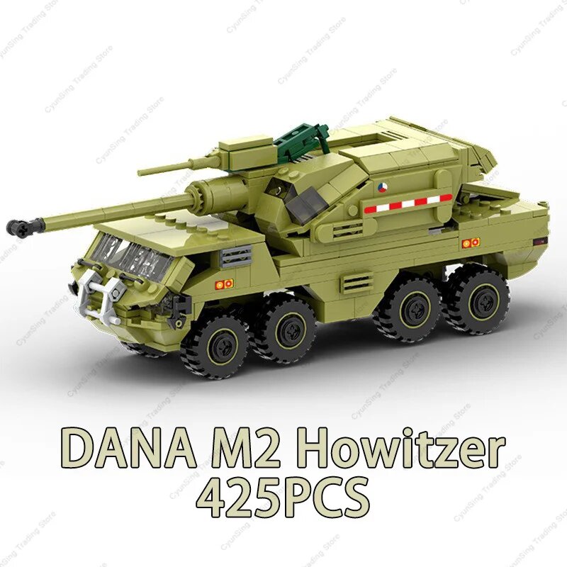 Конструктор CyunSing DANA M2 Howitzer 425pcs, без коробки
