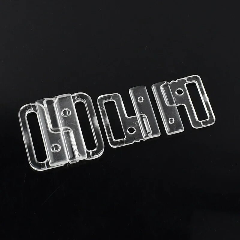 20/50/100 комплектов, 10/15/20/25 мм, пластиковая пряжка для бюстгальтера, ремень для бикини, застежка, смоляная застежка на пуговицы, крючок для купальника, аксессуары для нижнего белья «сделай сам»