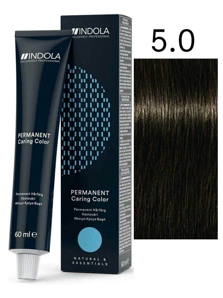 Indola Natural&Essentials 5.0 краска для волос 60 мл