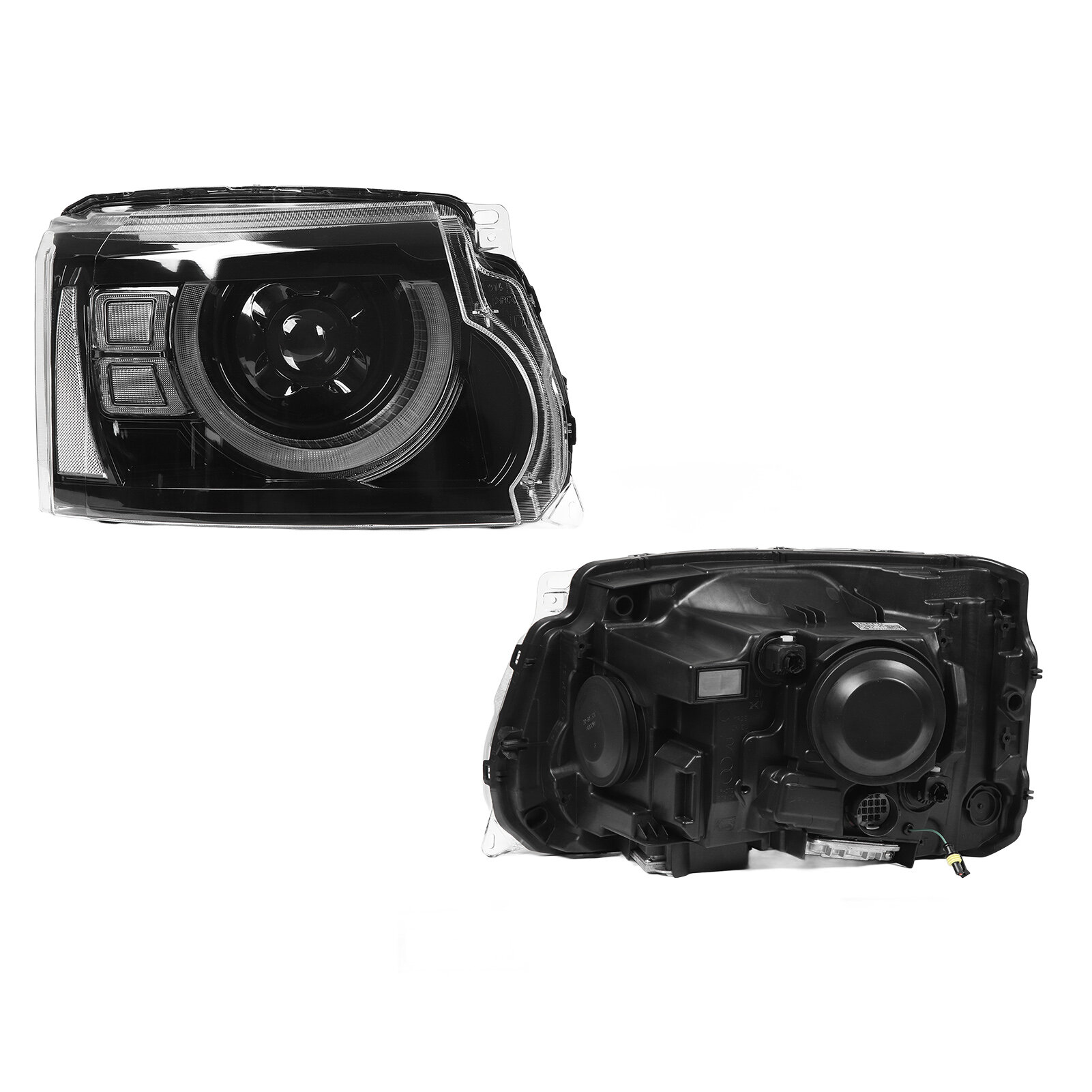 Defender Design Full LED Headlight Projector Replacement для Land Rover Discovery 4 LR4 L319 2009–2016 Правый руль