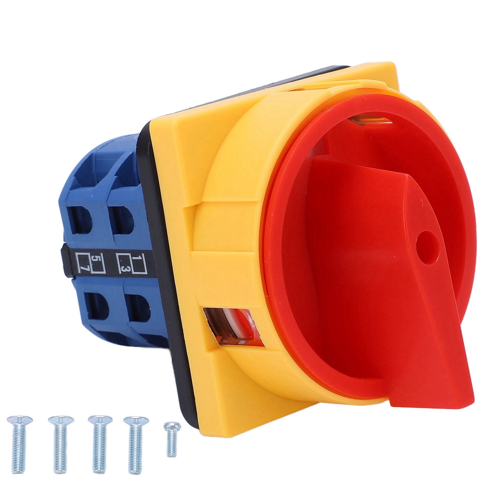 Поворотный кулачковый переключатель 25А, универсальный, с возможностью запирания на замок, переключатель нагрузки и питания, AC440V DC240V