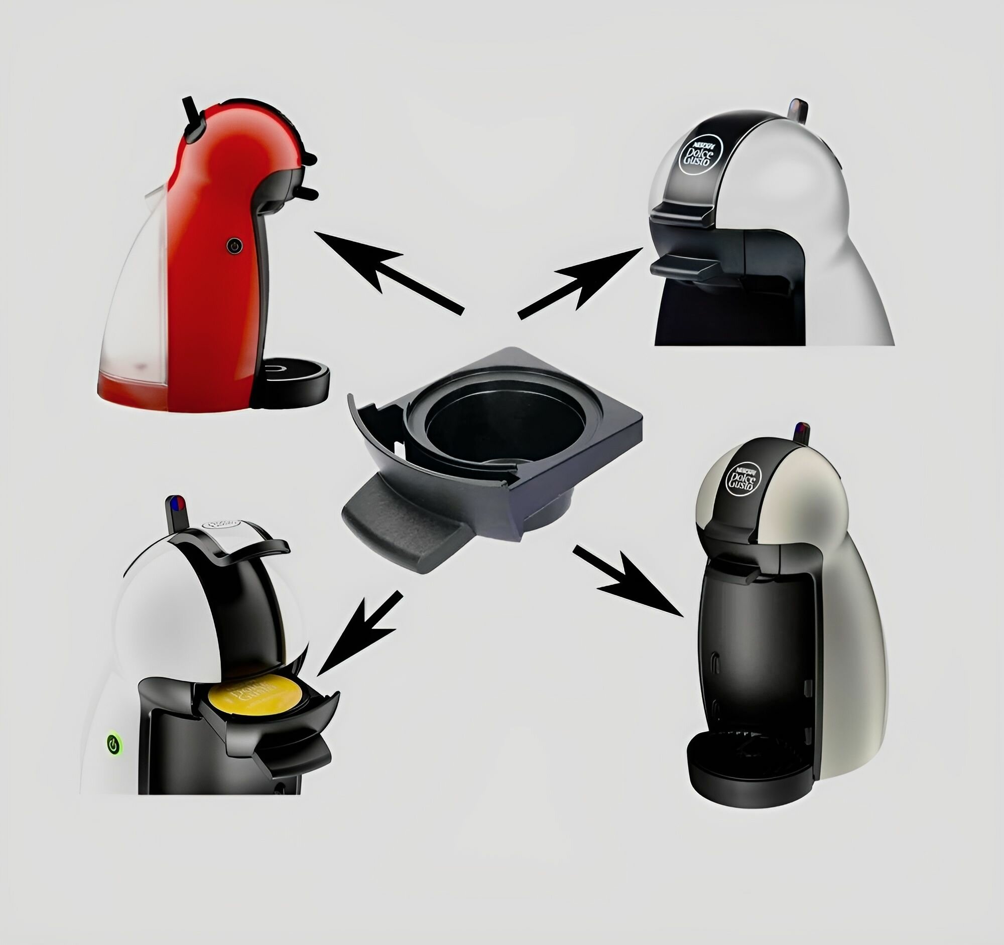 5206339 Держатель капсул Krups Dolce Gusto PICCOLO KP 1002 06 09 100B