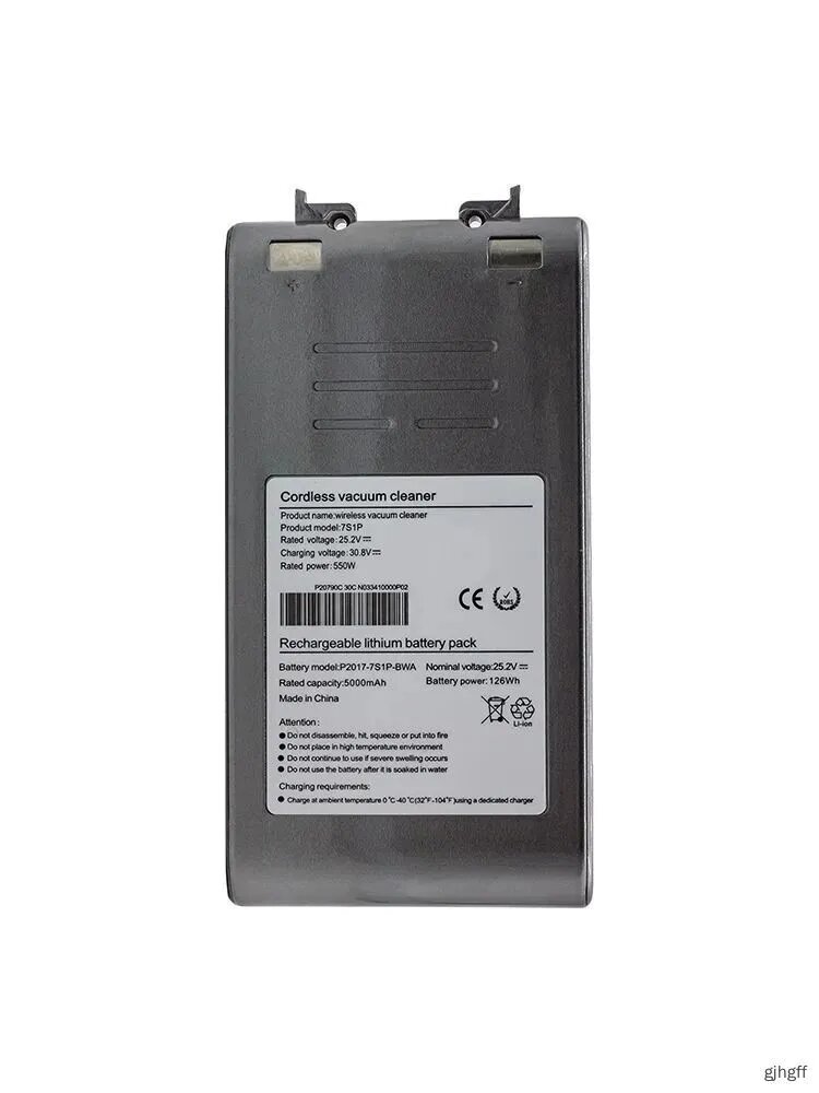Замена аккумулятора ручного пылесоса для Dreame 25.2V 5000mAh V11 V11SE V12 VVT1 VVN5 VVN6 VVA1 V12 Pro 25.2V 5000mAh