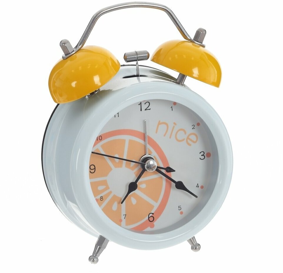 Будильник, L9 W5 H13 см, (подсветка, 1хАА не прилаг)