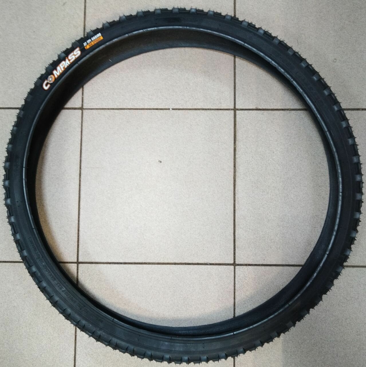 Велопокрышка 26"х2,125 черная P1033, "Wanda" ("COMPASS")