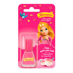 Лак для ногтей принцесса 6мл Малиновый пломбир