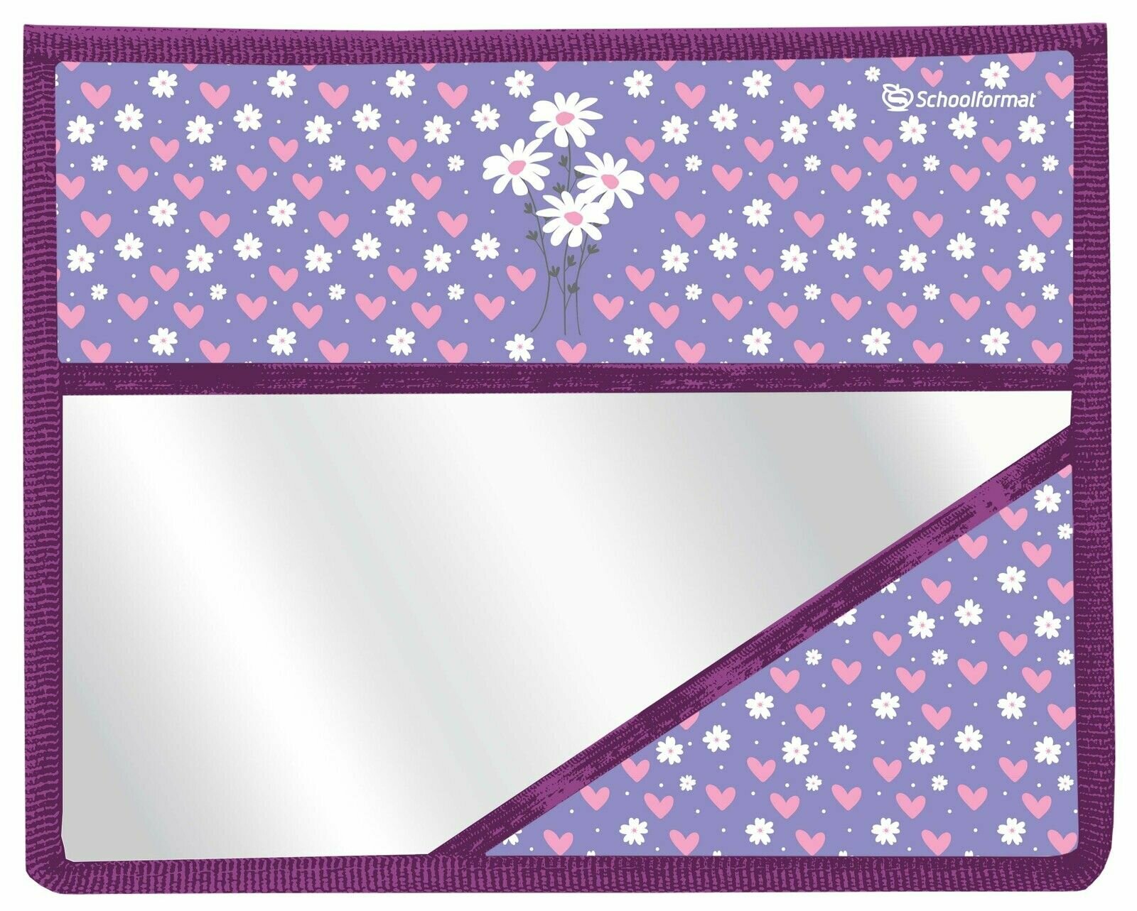 Schoolformat Папка школьная для тетрадей Daisy, А5, 235х190х50