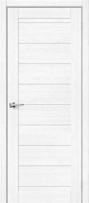 Дверное полотно Браво-21 Snow Melinga , размер 200х60, открывание универсальное