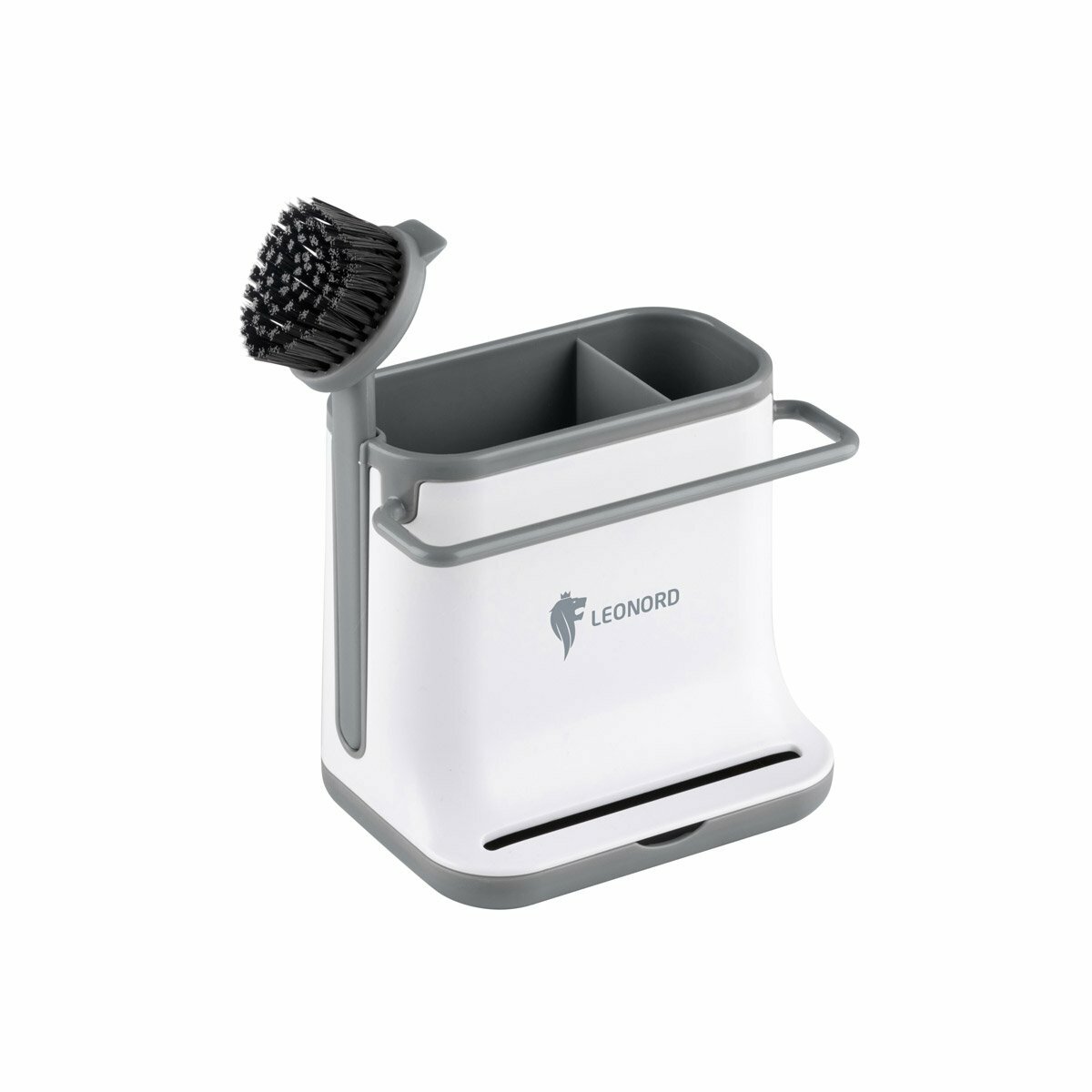 Органайзер для кухни SAUBER, 2 отделения (щетка в комплекте) (105846)