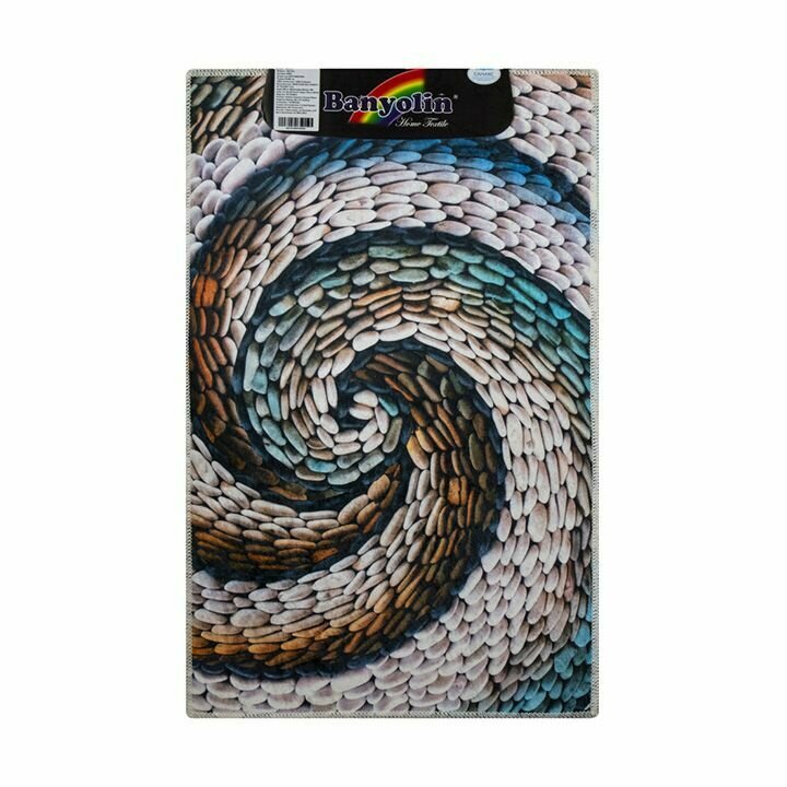 Коврик санакс дизайнерский камни одинарный 550 х 900 мм