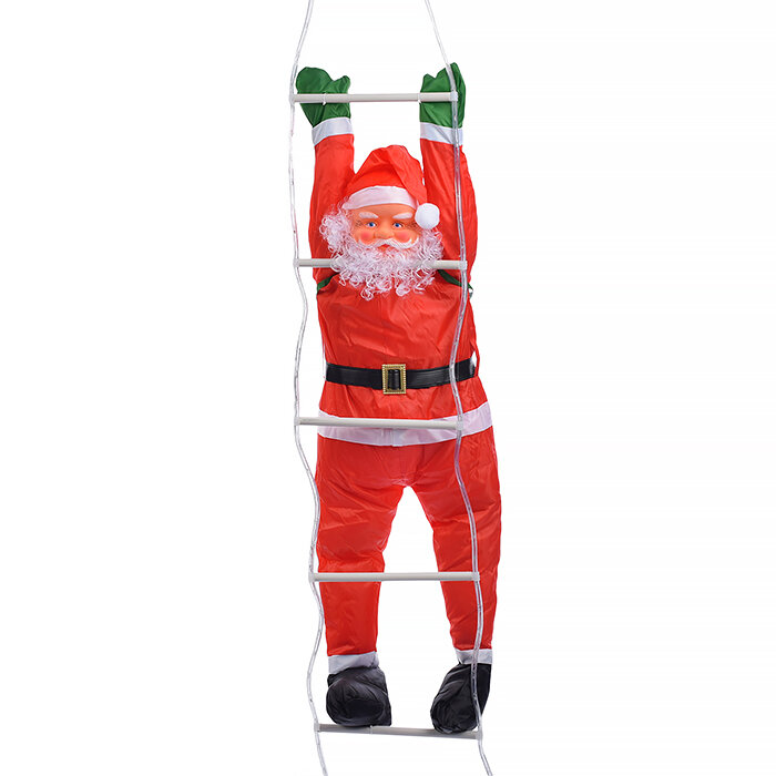 Украшение новогоднее S0920 "Дедушка Мороз" 120см, со светом, в пакете