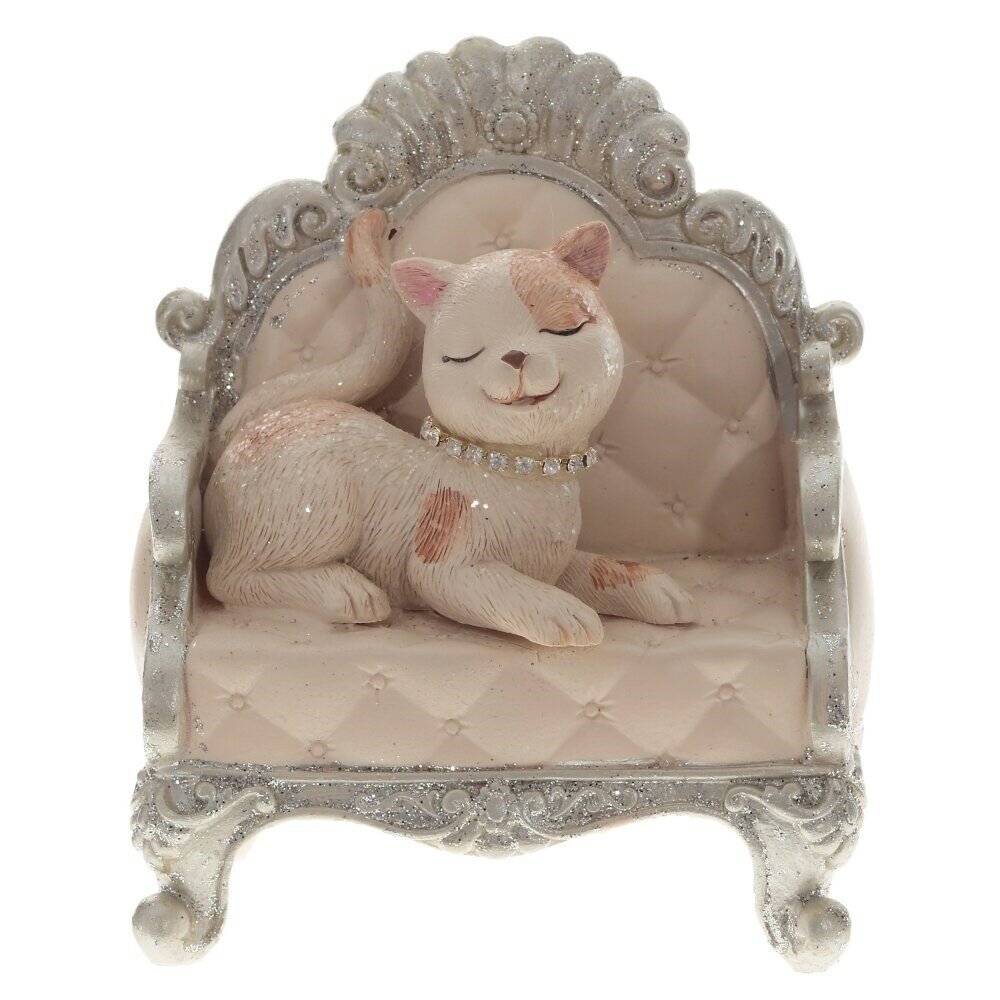 Фигурка декоративная "Кошка", L=10 W=6,5 H=12,5 см