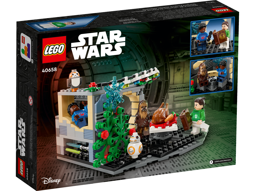 Конструктор LEGO Star Wars 40658 Праздничная диорама «Сокол тысячелетия»