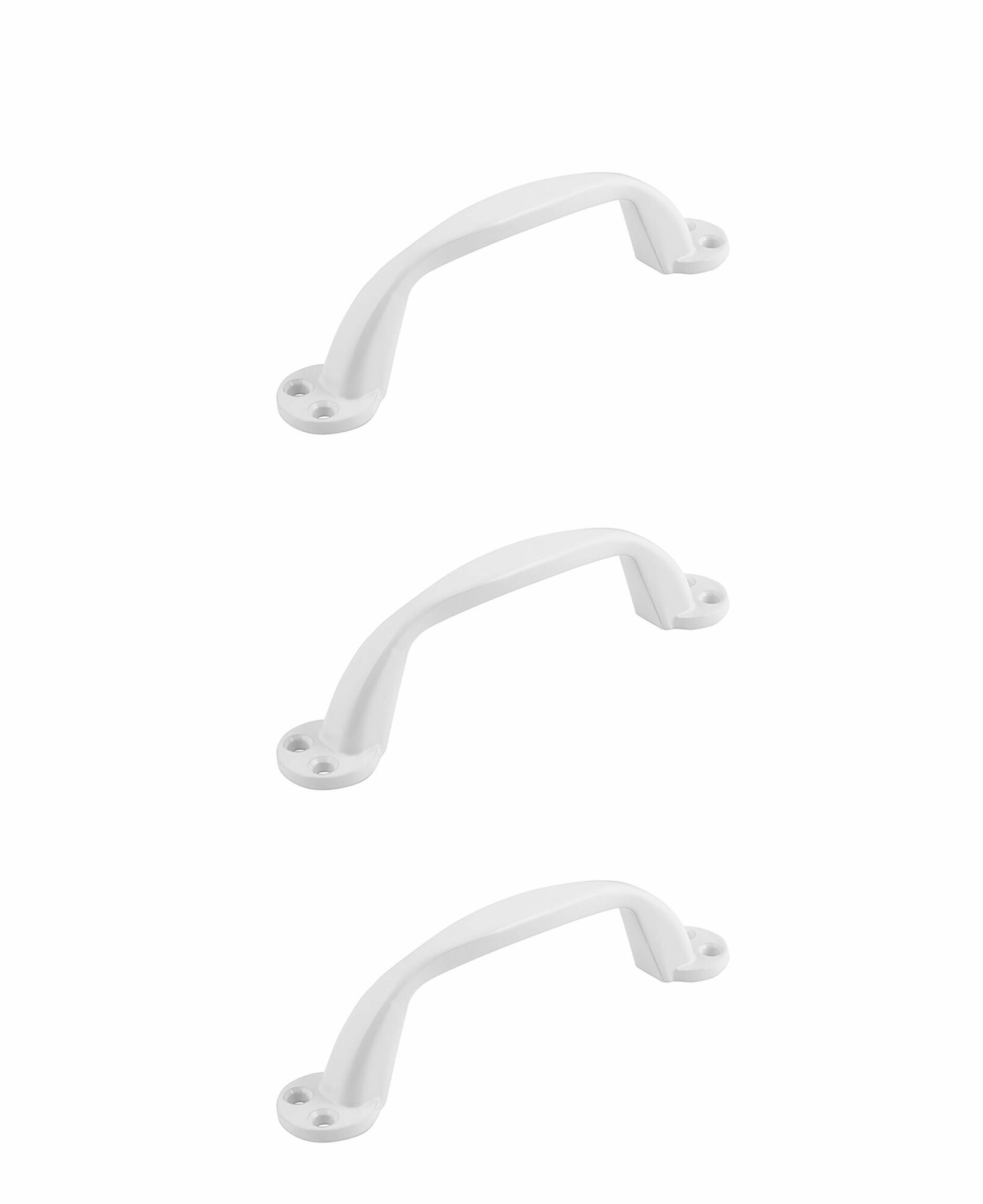 Ручка-скоба Зенит РС100.02 белый (Алюминий) (3 штуки)