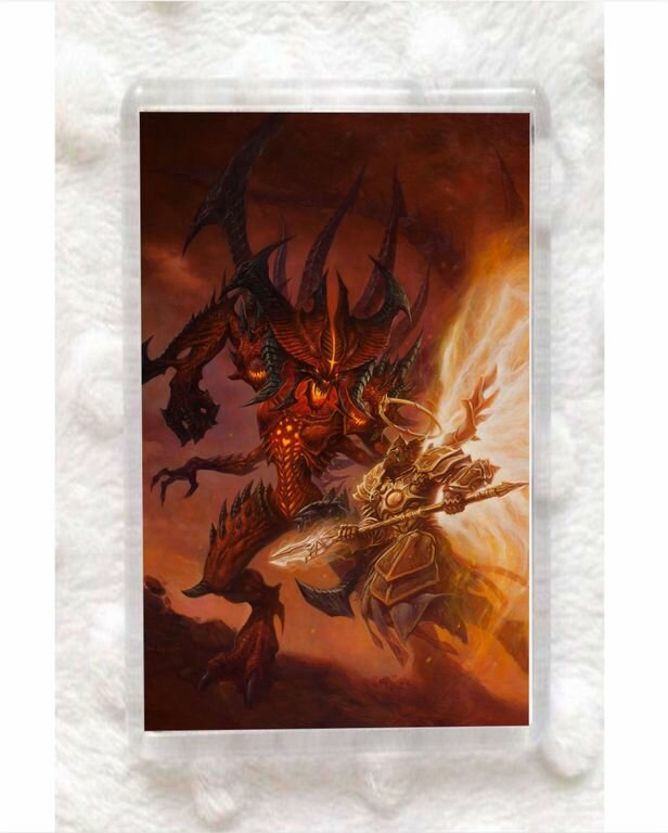 Магнит акриловый Diablo, Диабло №9