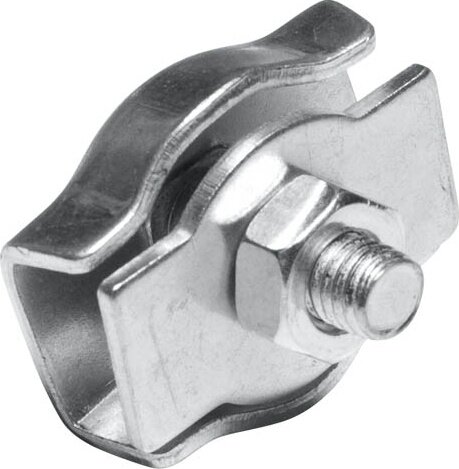 Зажим для стальных канатов одинарный 5 мм simplex STARFIX SM-88673-1