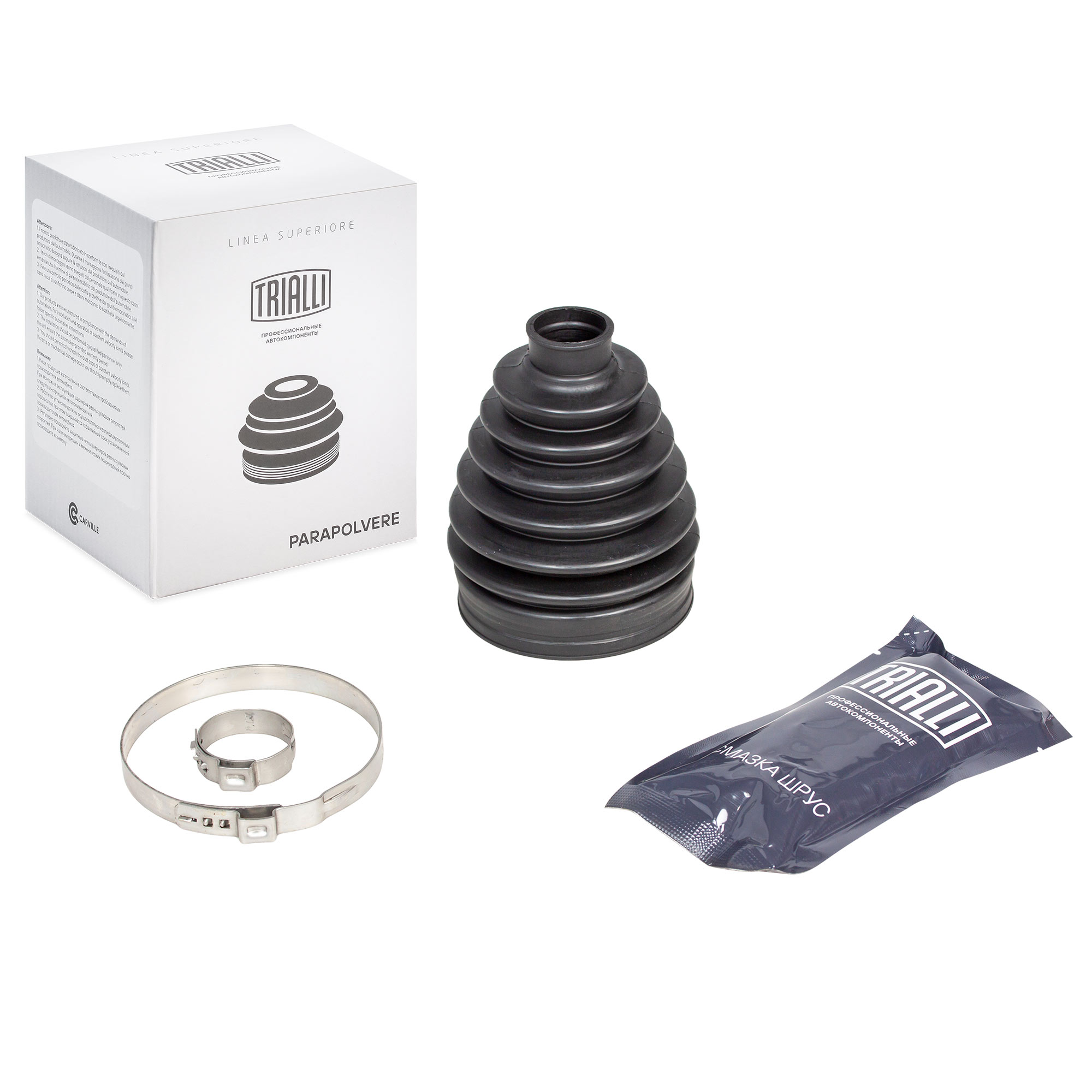 TRIALLI fg-0520 (1461280 / 1552971 / 1603037) пыльник шруса для а / м Ford (Форд) Focus (Фокус) III 1.6ti (наруж. компл: