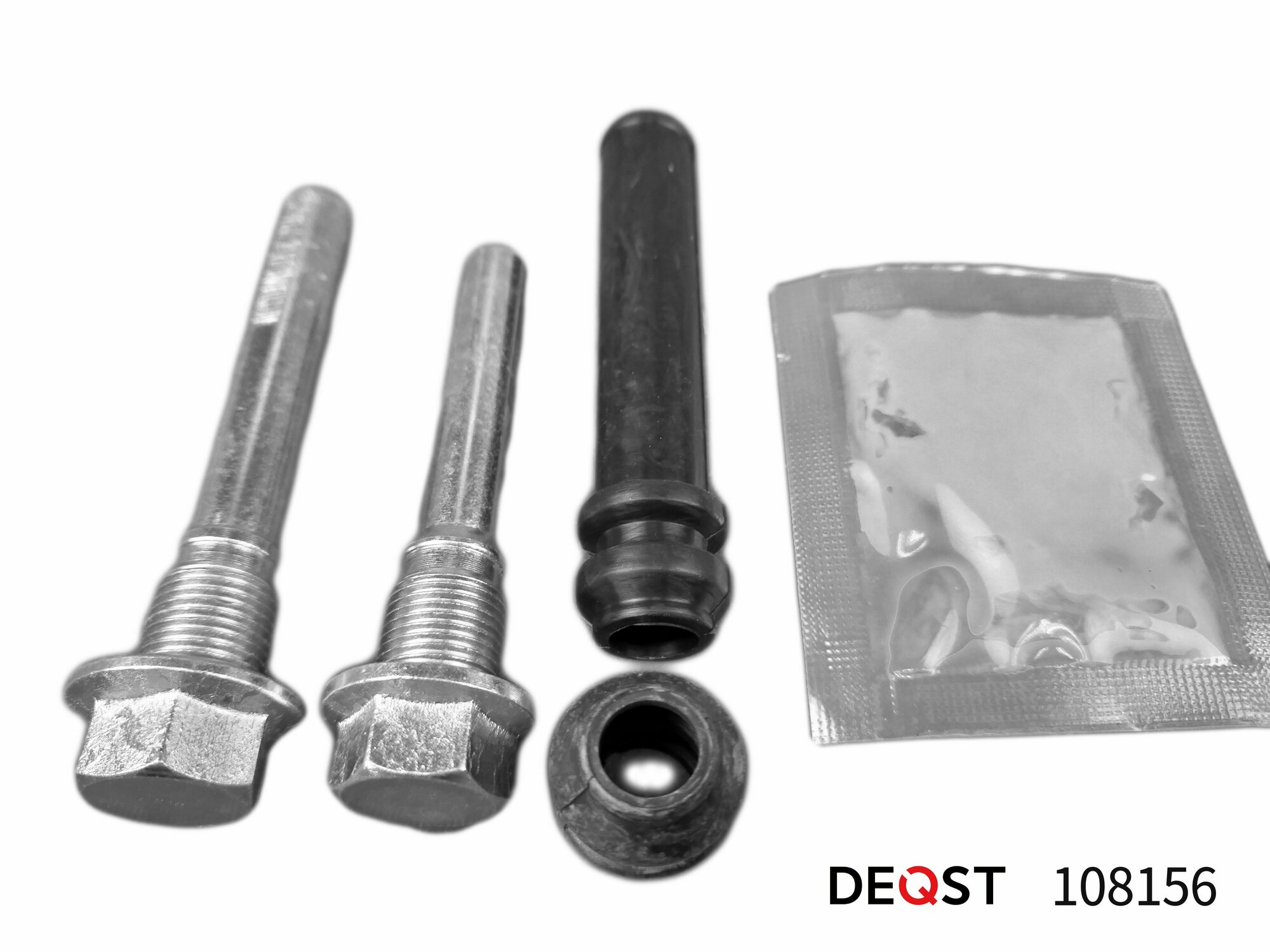 Ремкомплект направляющих суппорта Toyota Hilux 05-, Land Cruiser 100; Mitsubishi Pajero 16- DEQST