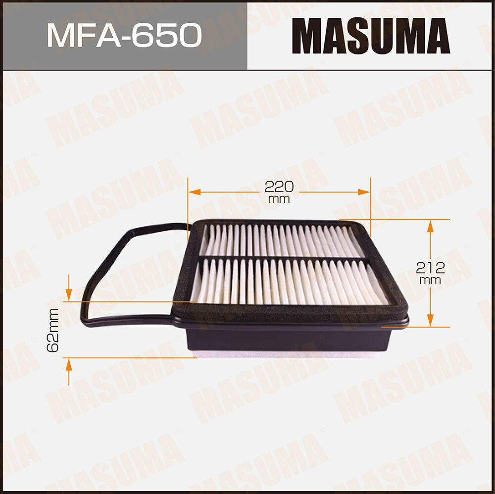 Фильтр воздушный Isuzu Elf 06-; Mazda Titan 06-; Nissan Atlas 07- Masuma