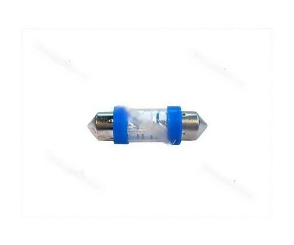 Светодиодная лампа 12V 5W SV8.5-8 Nord Yada 3LED - синее декоративное свечение