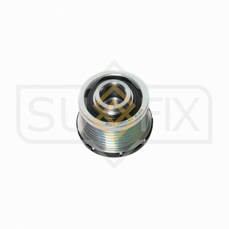 SUFIX Муфта свободного хода генератора MITSUBISHI Carisma 1.9D 96-06/ Space Star 1.9D 01-04, NISSAN Primastar 1.9D 01>/ Interstar 1.9D-2.5D 01>, OPEL Vivaro A 1.9D 01-14/ Movano A 1.9D-2.2D 00>